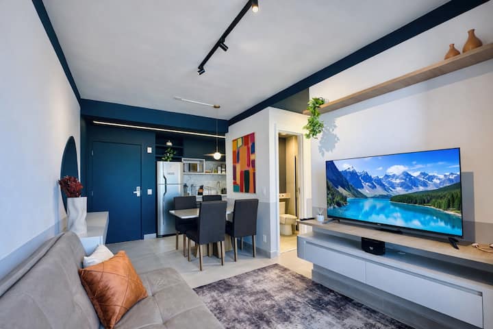 Urban Chic | 2 Quartos Com Vista A 5 Min Do Cambui - Campinas