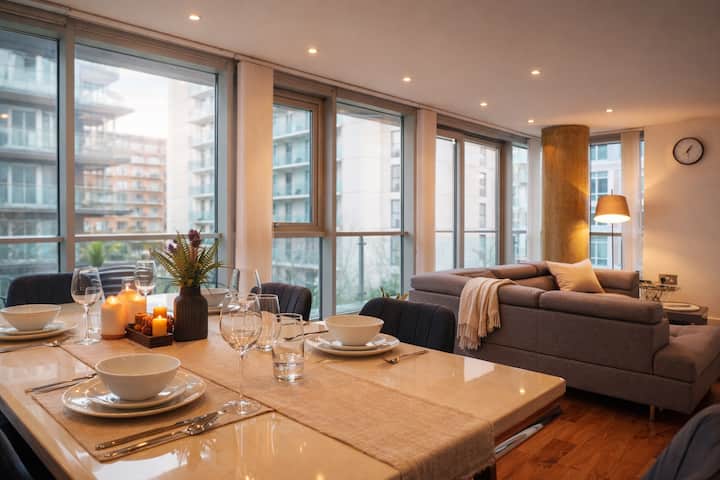 Luxury 2br Apt | Central + Free Secure Parking - Mánchester