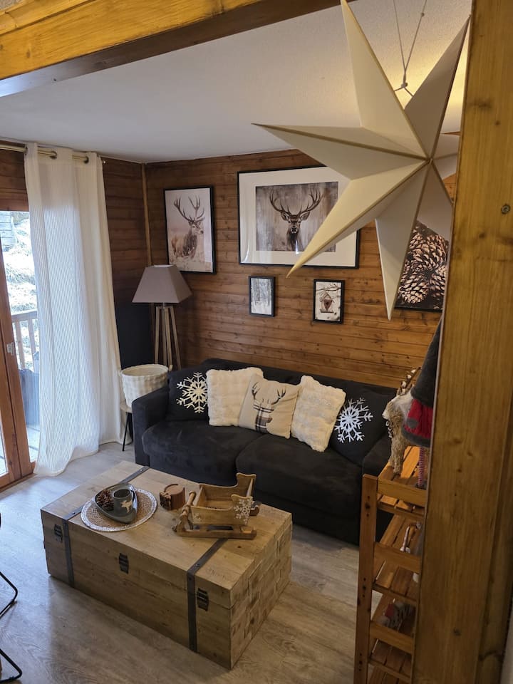 Studio 5 Personnes Résidence Le Village Gaulois - Saint-François-Longchamp