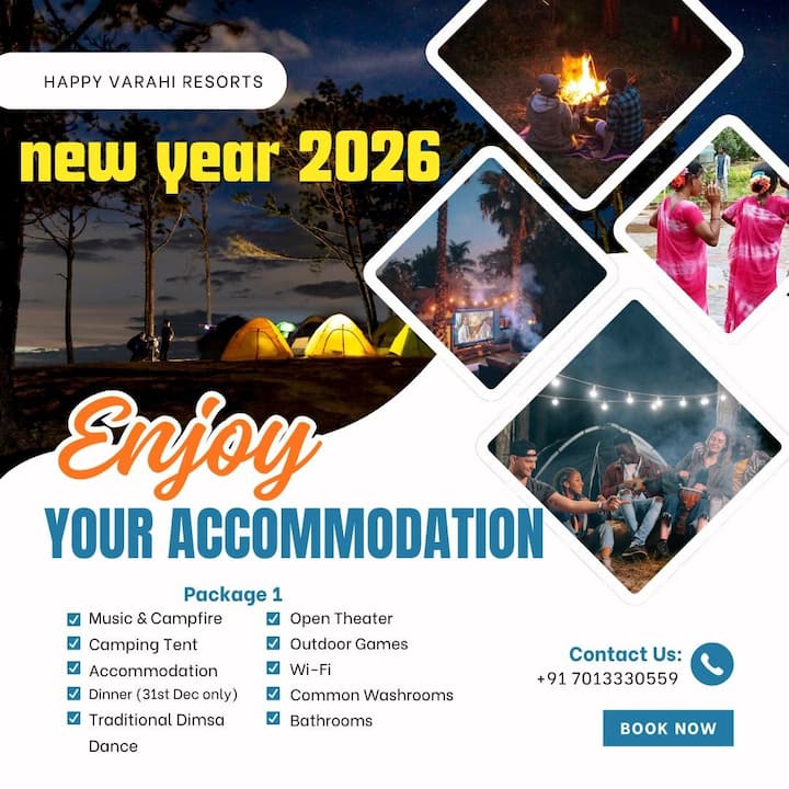 New Year Camping Tents - Araku Valley