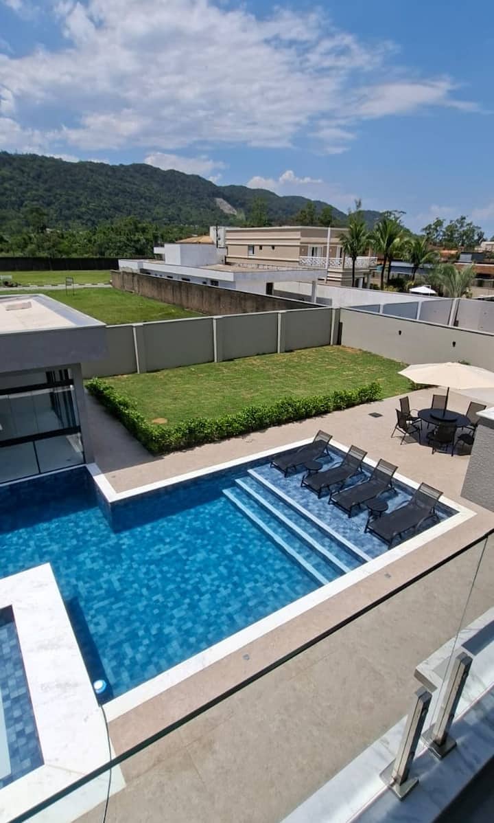 Casa De Alto Padrão Para Temporada No Guarujá - Guarujá
