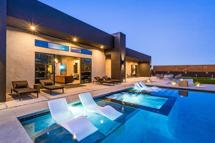 Skyhaven Luxe Resort - Pool/spa + Pickleball + Sauna - Joshua Tree