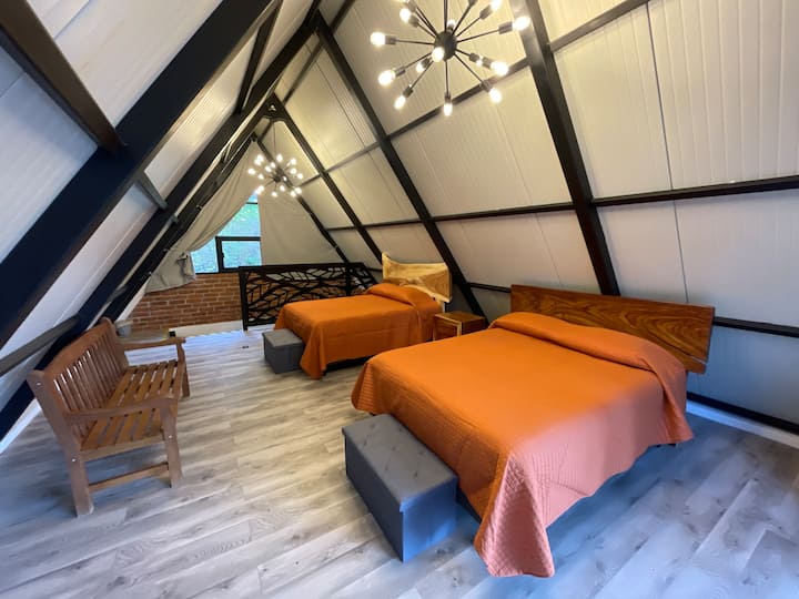Cabaña A-frame Moderna En Valle De Bravo - Valle de Bravo