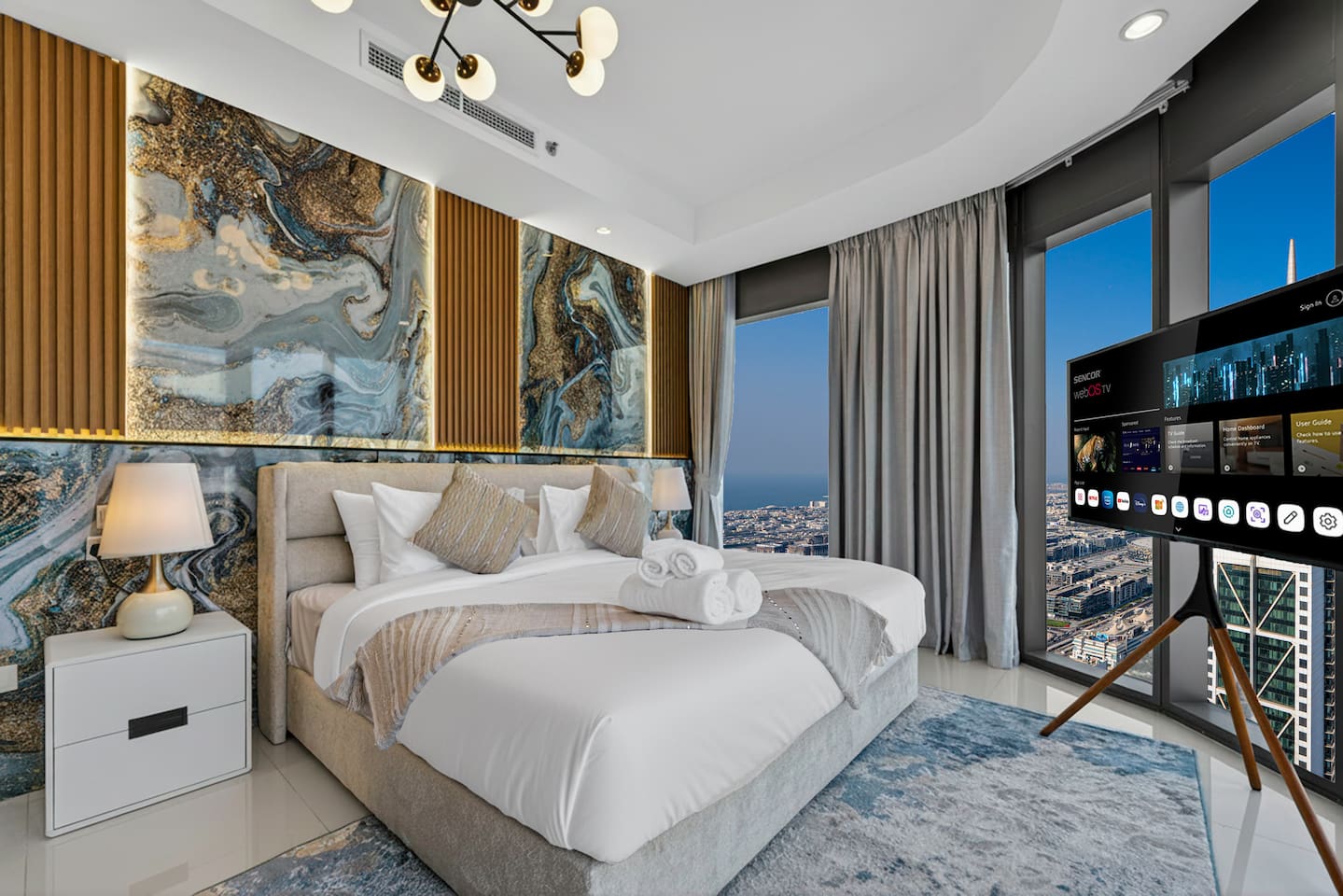 Extravagant Living: Infinity Pool w/ Burj View | Desert Key Vacations