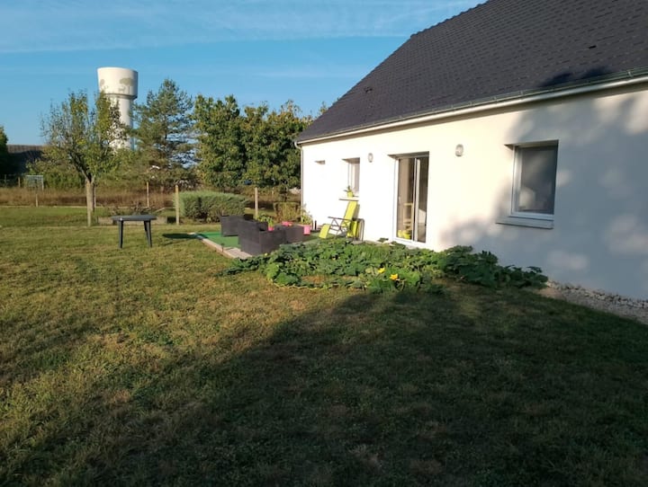 Maison Plain-pied, 4 Km De Chambord, 1h Du Zoo. - Bracieux