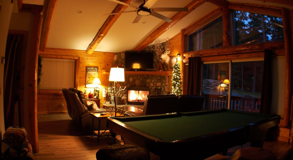 Cabane Klamth Creek - 3 chambres - Jacuzzi - Billard - Maisons à louer ...