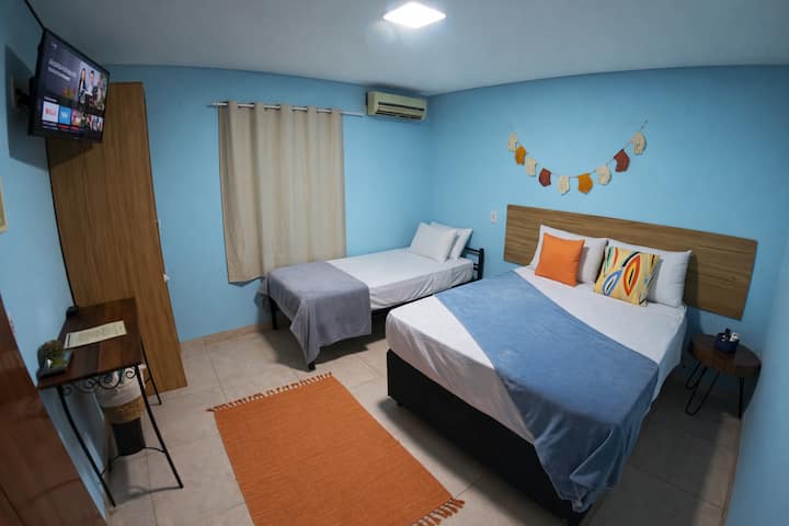 Rooms For 3 Guests | Villa Kanindé - Ara - Bonito