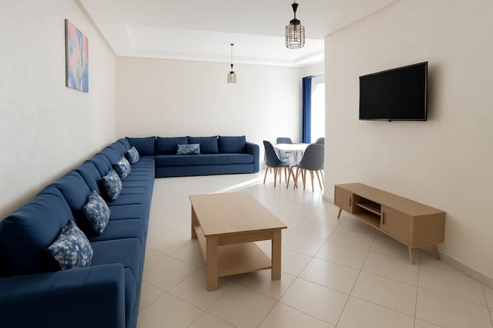 Spacieux Et Cosy 3 Chambres & Piscine - Bouznika