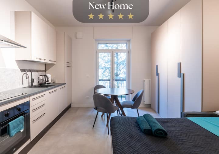 [Paradise] Modern & Cozy | Bgy 5'+private Parking - Bergamo