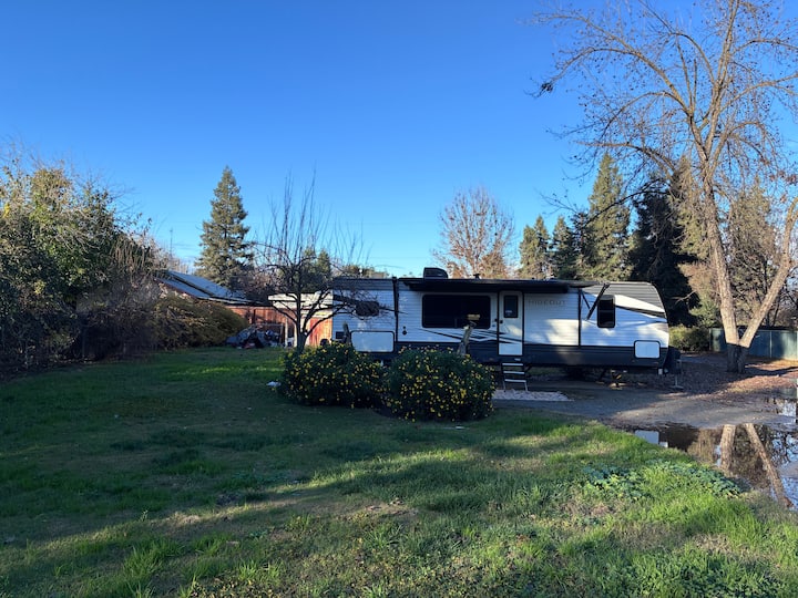 Trailer On Water - Exeter, CA