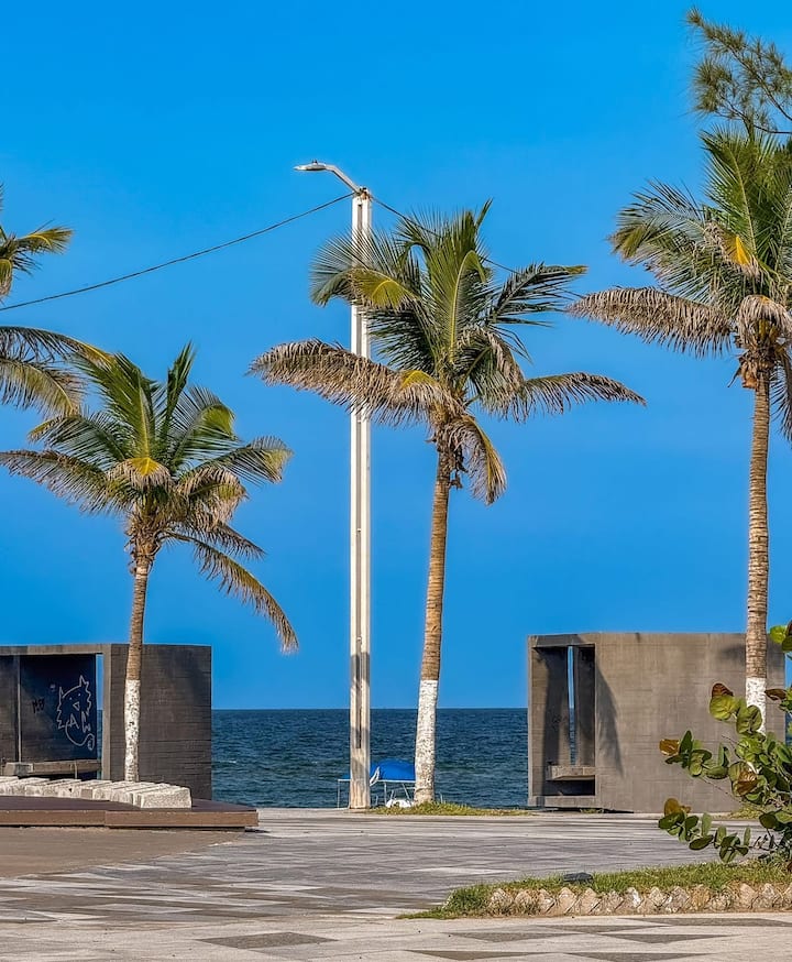Estudio 6 Sobre La Playa - Zona Malecón Y Acuario - Heroica Veracruz