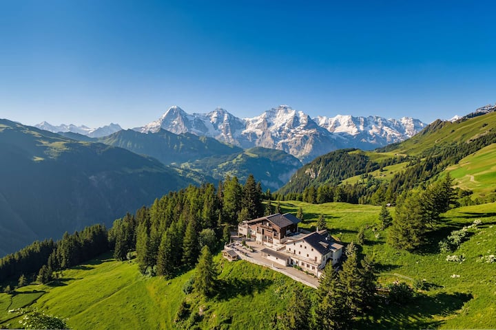 Waldhotel Fletschhorn Private Whole Hotel - Saas-Fee