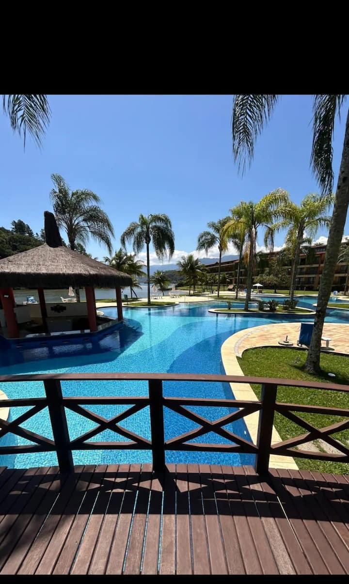 Studio Costa Bella Resort Frente Piscina! - Angra dos Reis