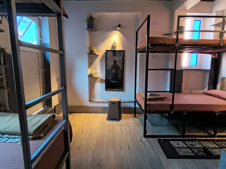 Nirman 7 Bunk Bed  3rd Floor  Artistic Cottage - Puri
