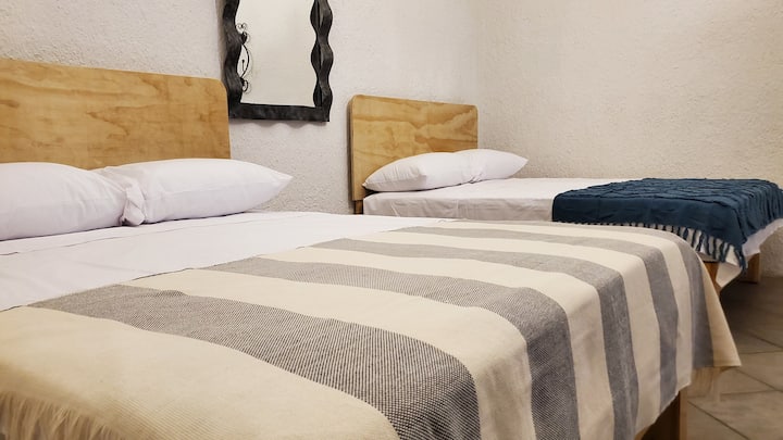 2-2. Linda Habitación ~Flora Hotel - Mexico