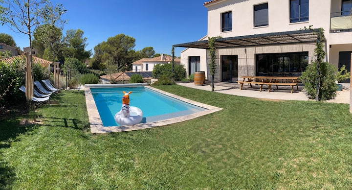 Villa Familiale Avec Piscine - Tout Compris - Cabriès