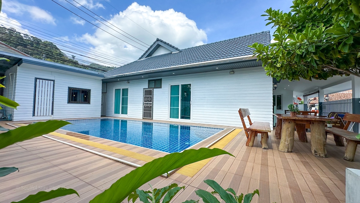 Private Pool Villa in Kathu | by Soulful Stay - Houses for Rent in ...