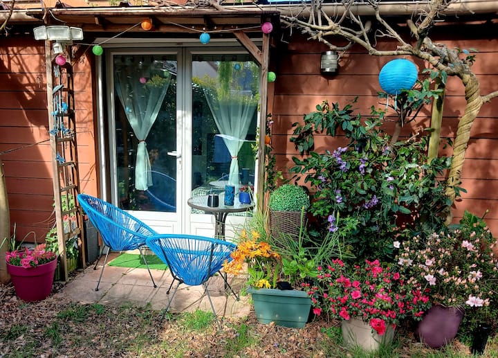Suite Cosy New York Terrasse Jardin ,Cfndi 15 Min. - Quincy-sous-Sénart