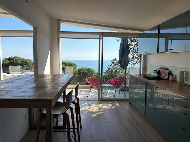 Maison Sète Mt St Clair 4 Ch. Piscine Et Vue Mer - Sète