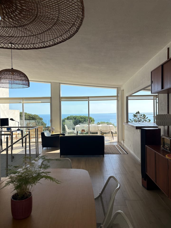 Maison Sète Mt St Clair 4 Ch. Piscine Et Vue Mer - Sète