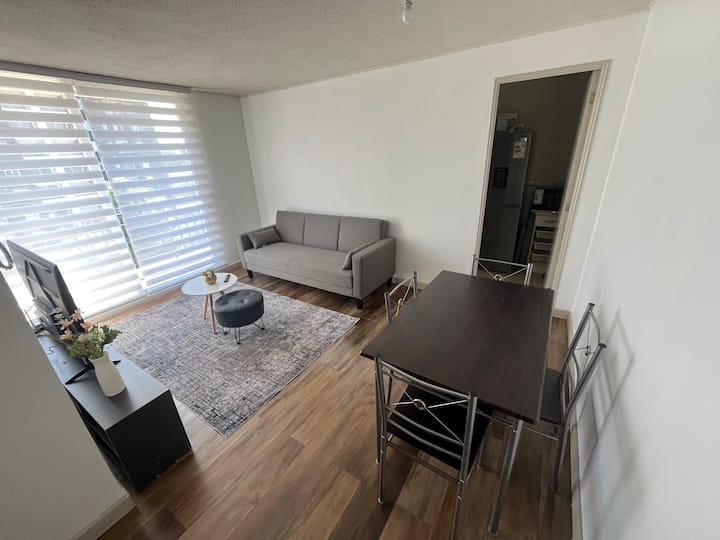 Cómodo Departamento En Condominio Cerrado - Chile