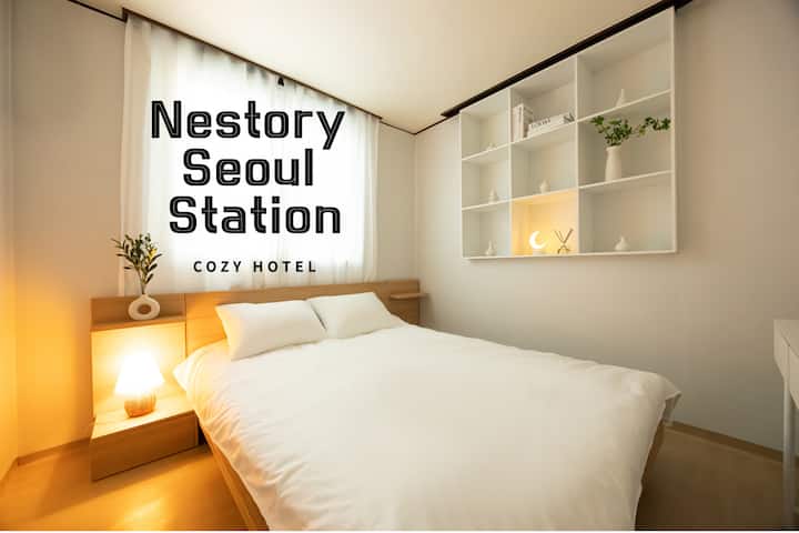 New)3룸/9명/1층/서울역도보19분/충정로역5분/
홍대입구8분/ Ddp10분/
명동7분 - South Korea