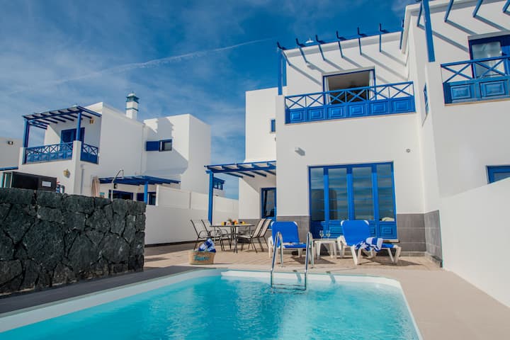 Villa Vereda Del Sur - Vista Mar Y Piscina - Yaiza