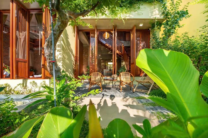 Faifo Retreat Villa-3brs/pool/5' To An Bang Beach - 호이안