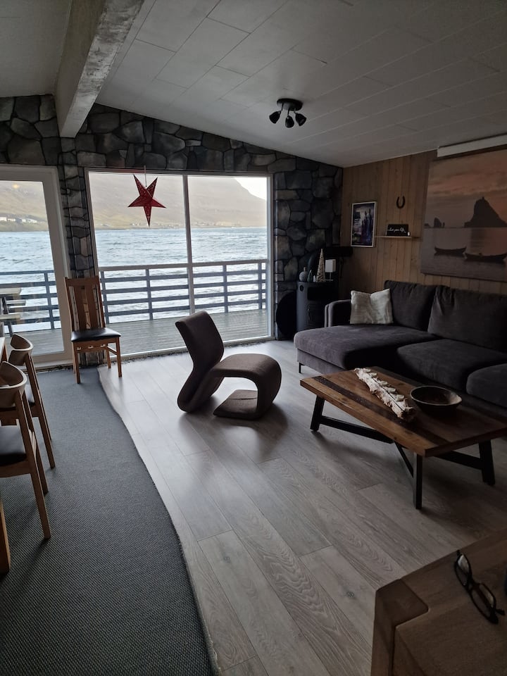 Fred, Udsigt, Rummeligt
Smukt Bådehus Til 6 Gæster - Îles Féroé
