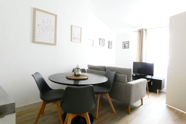 B8_9 Appart - Renové - Centre Ville - Fibre - Nantes