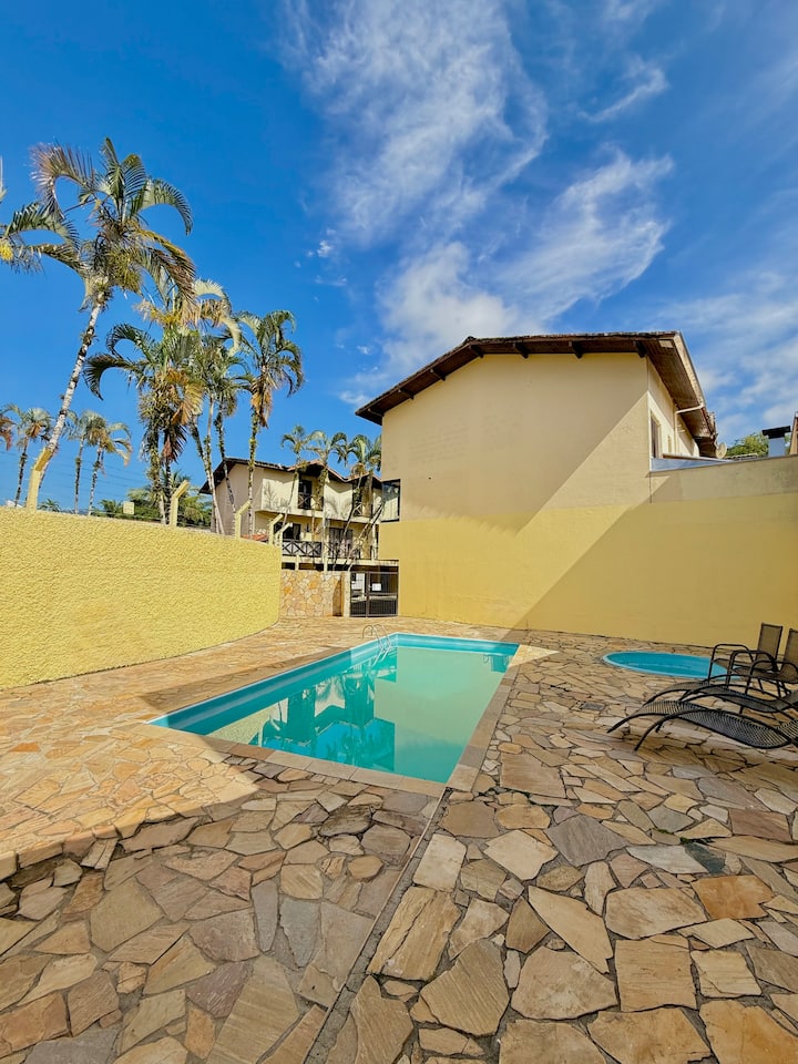 Triplex Completo C/ Wifi, Piscina E Churrasqueira - Ubatuba