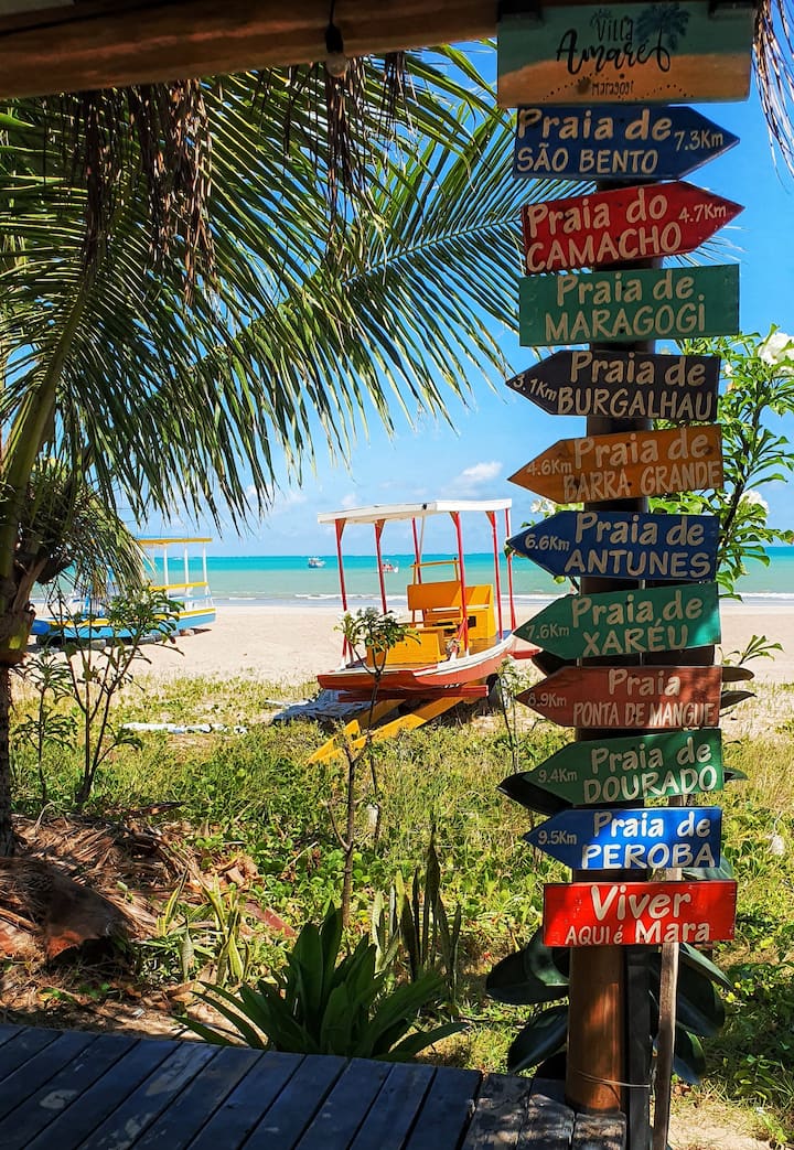 Loft Brisa | Beira-mar Maragogi - マラゴギ