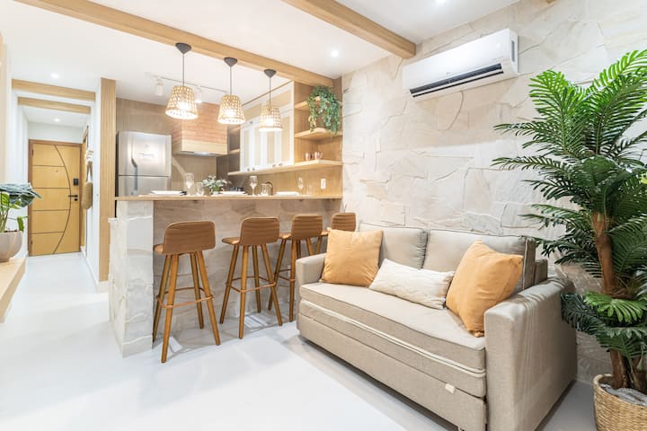 Hidden Gem • Tropical Studio In Copacabana Beach - Brasil