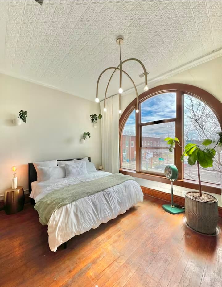 Vintage Soul Loft & Balcony - ランシング, MI