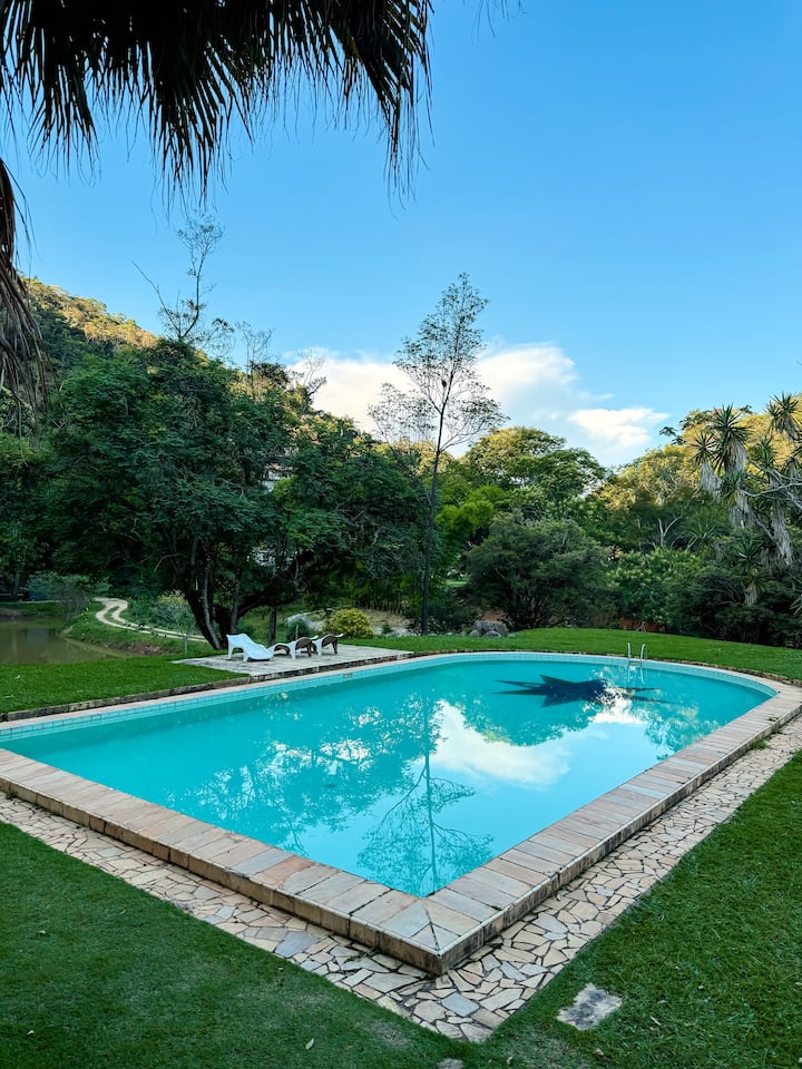 Sítio Com Piscina, Lago, Campo Cachoeira Privativo - Teresópolis