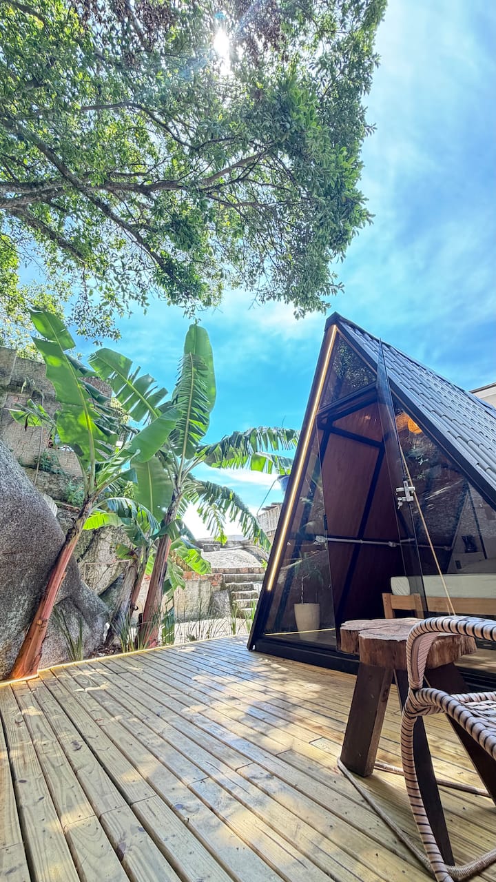 Cabana No Morro Do Macaco - Porto Belo