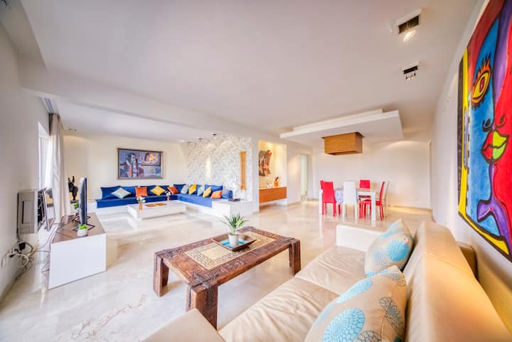Prestige Marina • Vue Océan, Piscine • 3 Chambres - Agadir