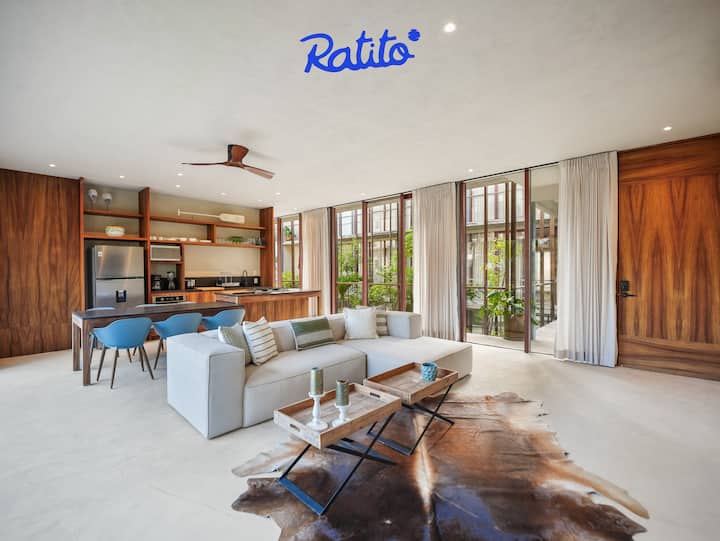 Vista A La Selva | 3br | Dpto. Moderno Sayulita - Sayulita