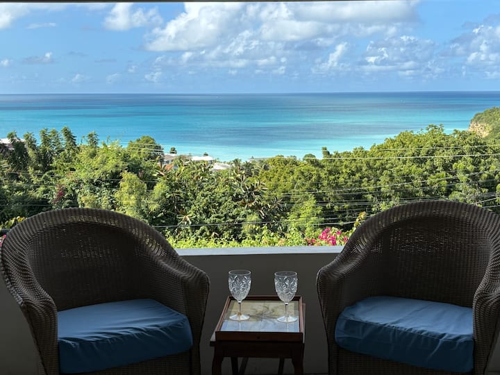 New! Sapphire Shores - A Serene Ocean-view Retreat - Antigua and Barbuda
