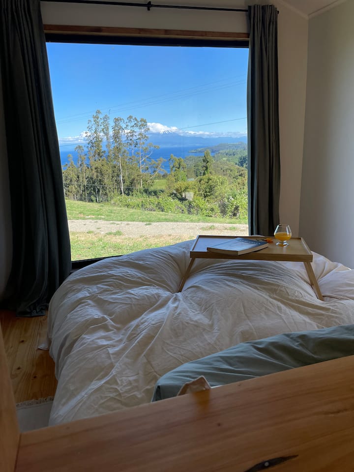 Fox Cabins Con Vista Al Lago Y Volcanes. - Puerto Octay