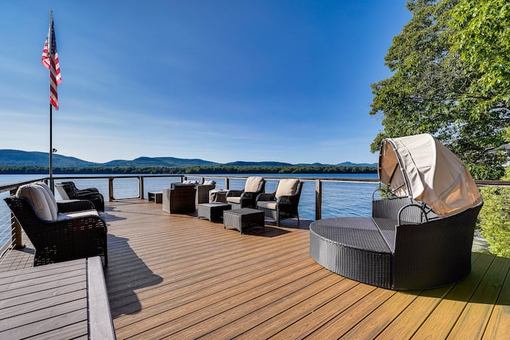Lake George Retreat With Dock And Game Room - Lake George, NY