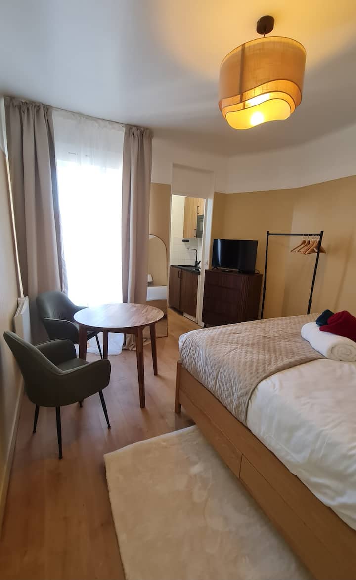 Bright & Quiet Studio, Fully Equipped – Near Paris - Charenton-le-Pont