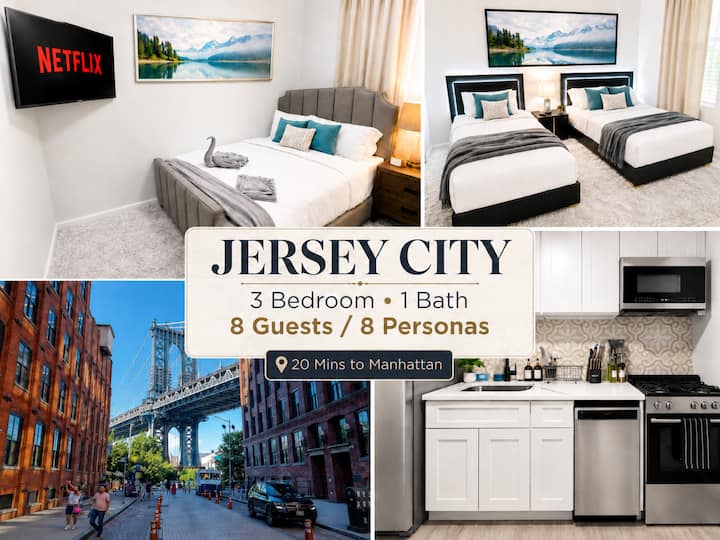 Downtown Jersey City Apartment | Near Nyc Metlife - Brooklyn, NY