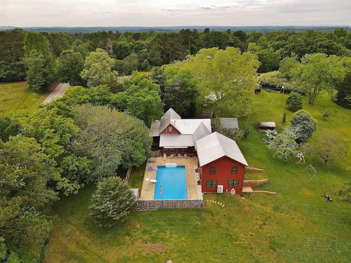 Peaceful Guesthouse On 15 Acres With Pool - Georgia, GA