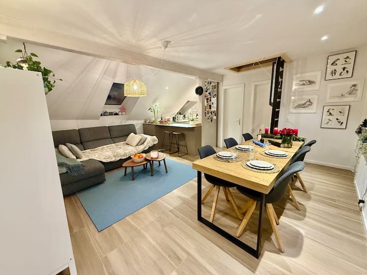 Grand Appartement 4 Chambres – ÉQuipé & Cosy - Canton de Vaud