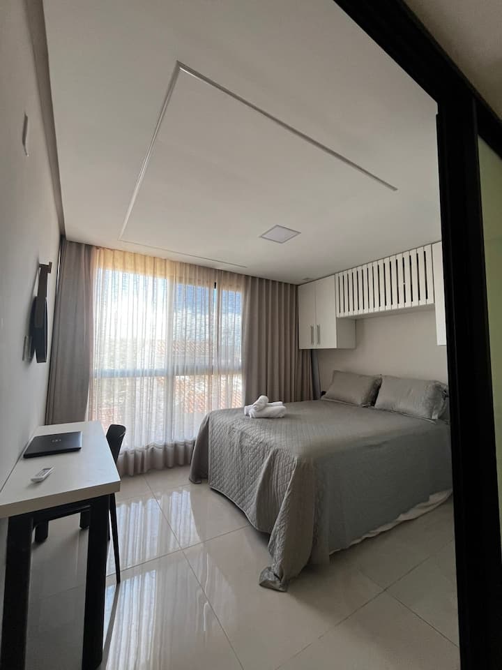 Apartamento Contemporâneo, Confortável Com Ar - Itacaré