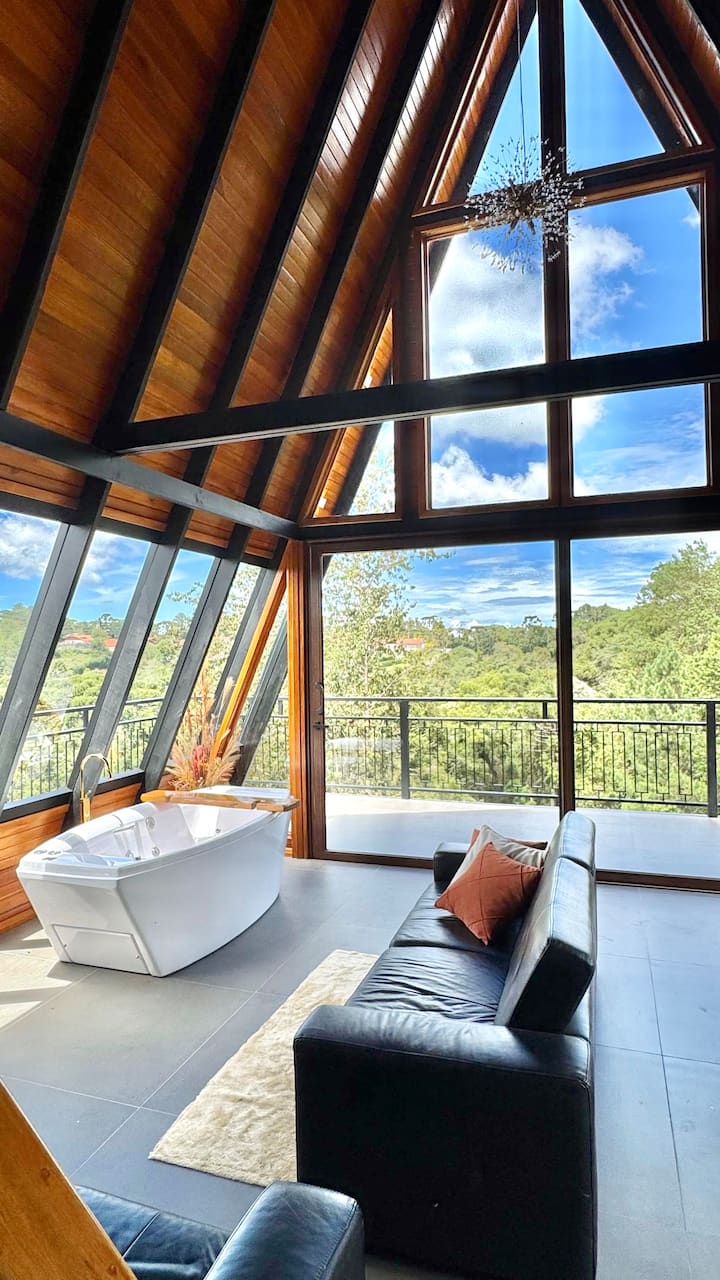 Cabana De Vidro • Hidro & Vista - Campos do Jordão