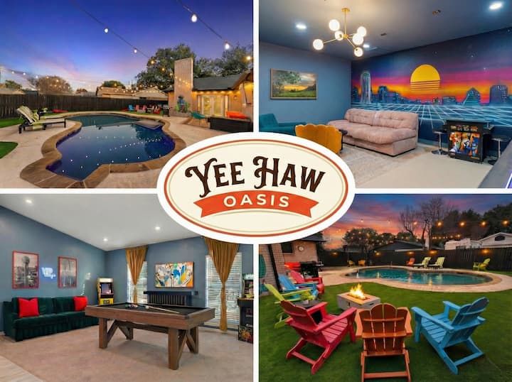 Dallas:heated Pool, Games, Firepit, Grill, Pets Ok - Frisco, TX