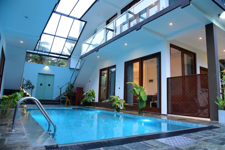 Moon Lanka Villa Luxury 4 Apartments With Pool. - ヒッカドゥワ
