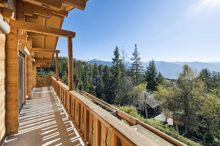 Chalet Avec Piscine Intérieur à Crans-montana - Leukerbad